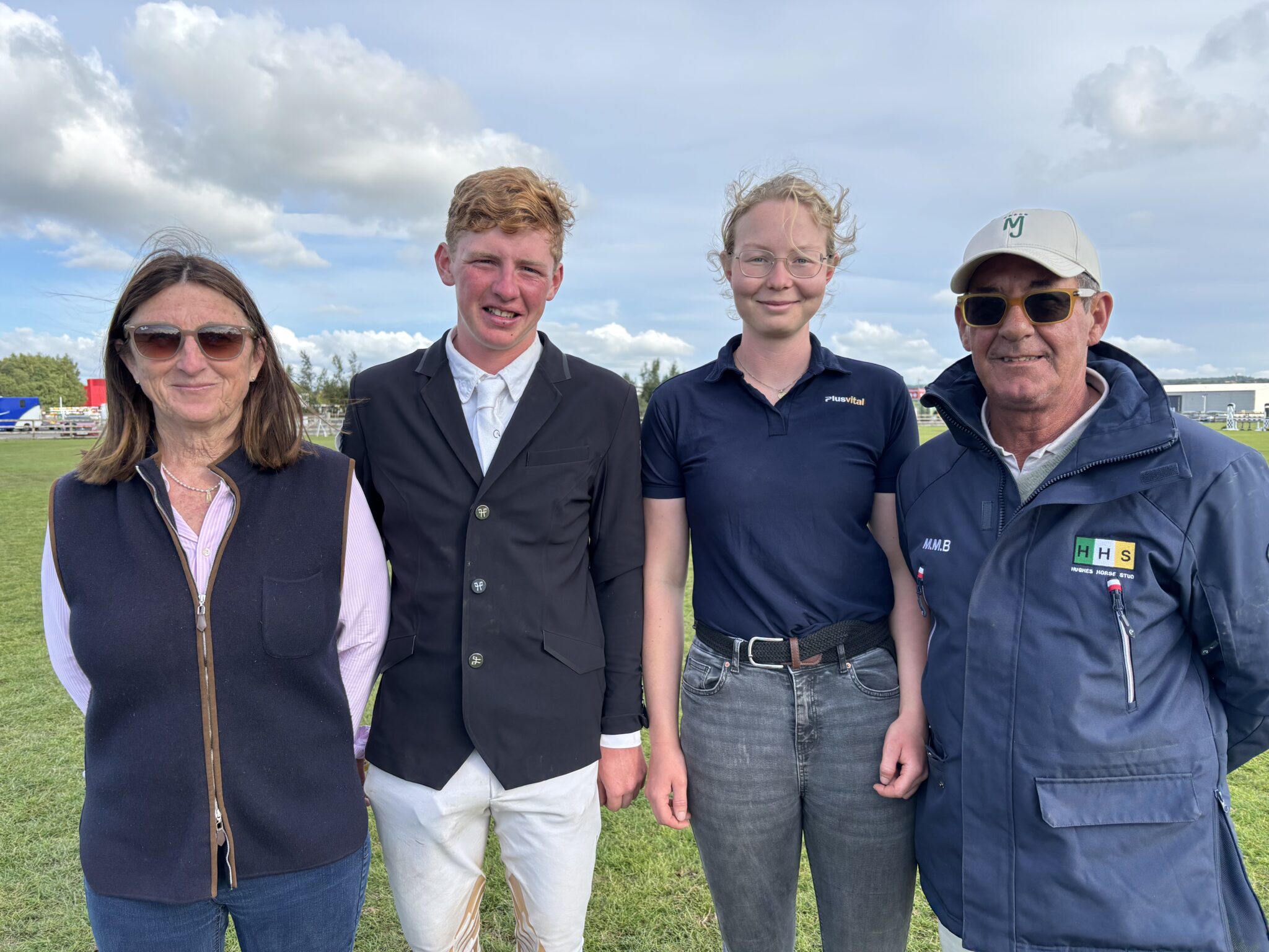 Silver Medalists and DeJaVu at today's DAFM Studbook Series Final ...